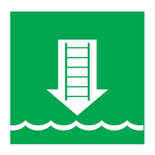 IMO Symbol Embarkation Ladder IMPA 334054 150x150mm – Technomarine ...